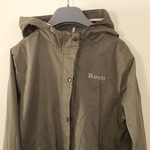 Roots | Jackets & Coats | Girls Roots Green Zip Up Jacket With Liner ...